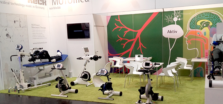 RECK MOTOmed auf der MEDICA 2016 - MOTOmed