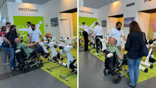 MOTOmed at the REHAB 2022 - MOTOmed
