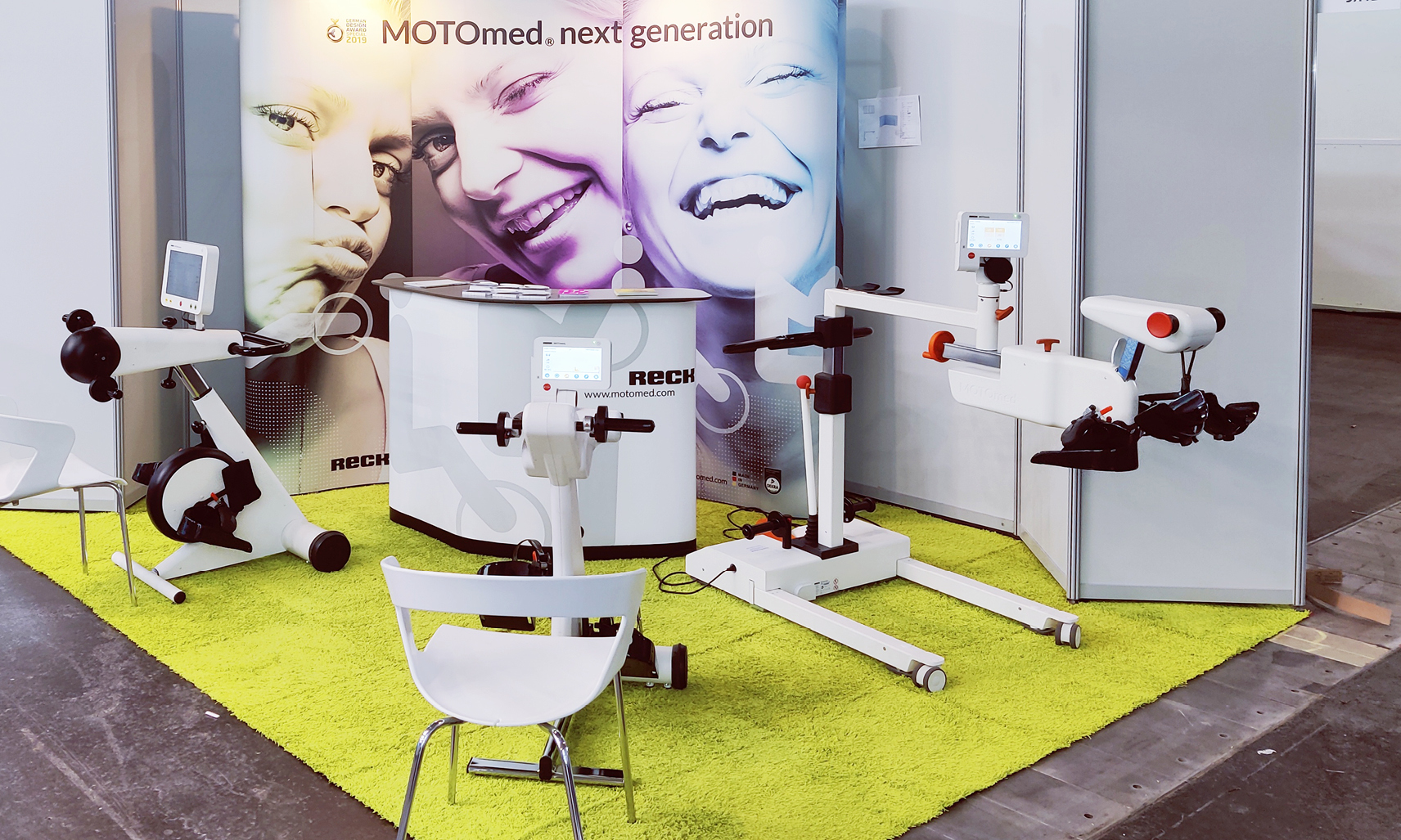 MOTOmed auf der Altenpflege 2024 - MOTOmed