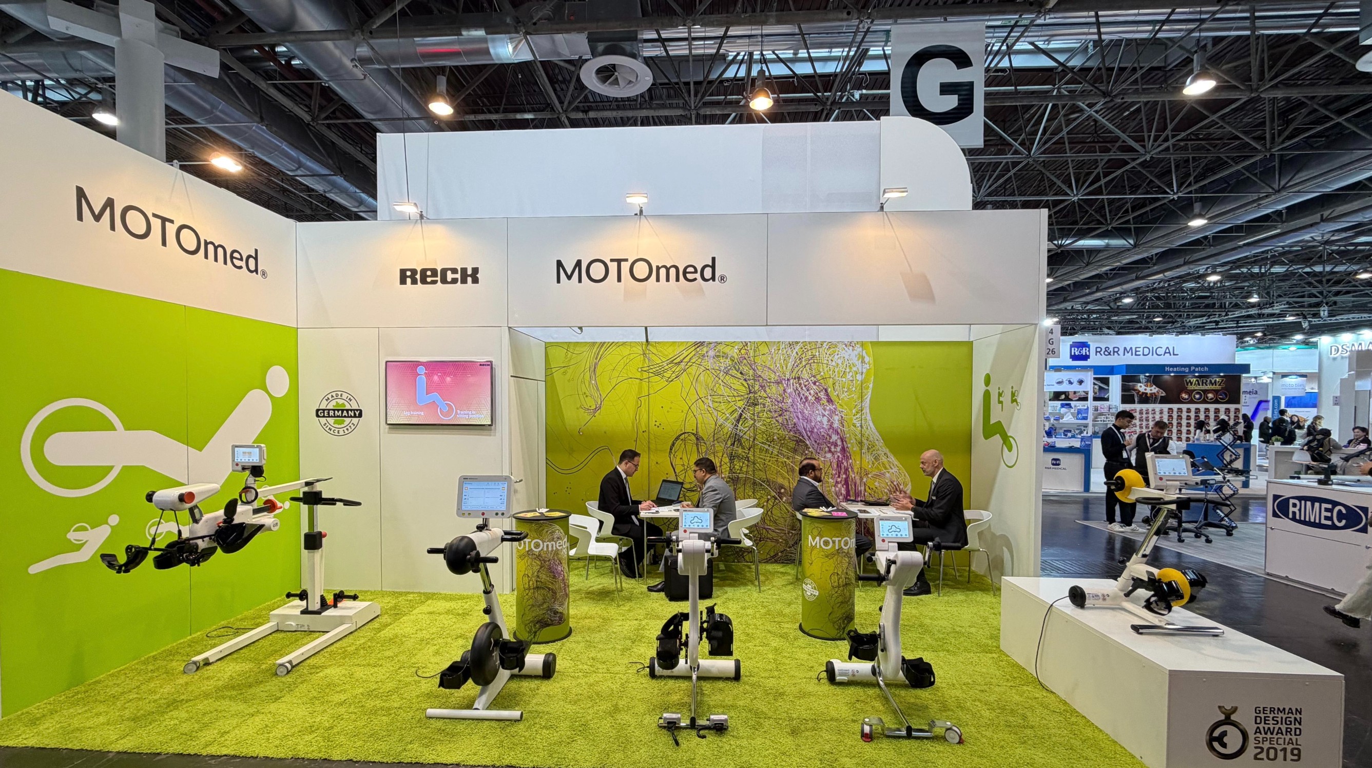 RECK MOTOmed impresses at MEDICA 2025 with innovative strength and ...